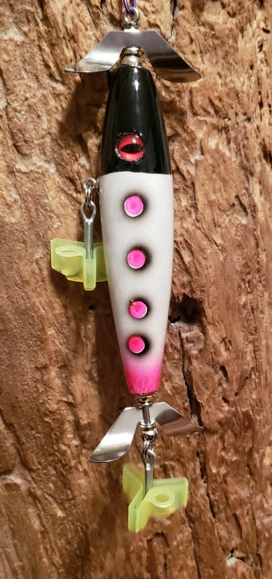 4 " Custom wooden chopper topwater lure,Wonder bread | eBay