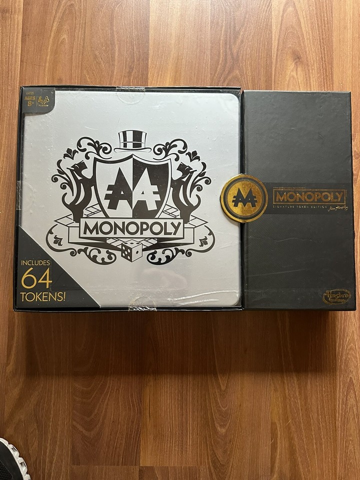 Hasbro Gaming Monopoly Signature Token Edition Game - New In Box ...