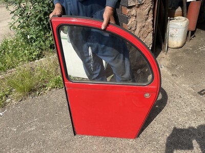 Citroen 2CV Door Red Passenger rear | eBay UK