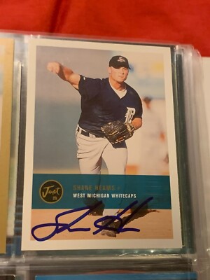 SHANE HEAMS AUTOGRAPHED SIGNED 2000 JUST MINORS CARD TIGERS COA | eBay