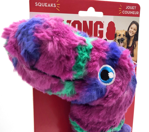 KONG Shakers Honkers Dragon LARGE Plush Squeaky Tug & Shake Dog Toy 17 ...