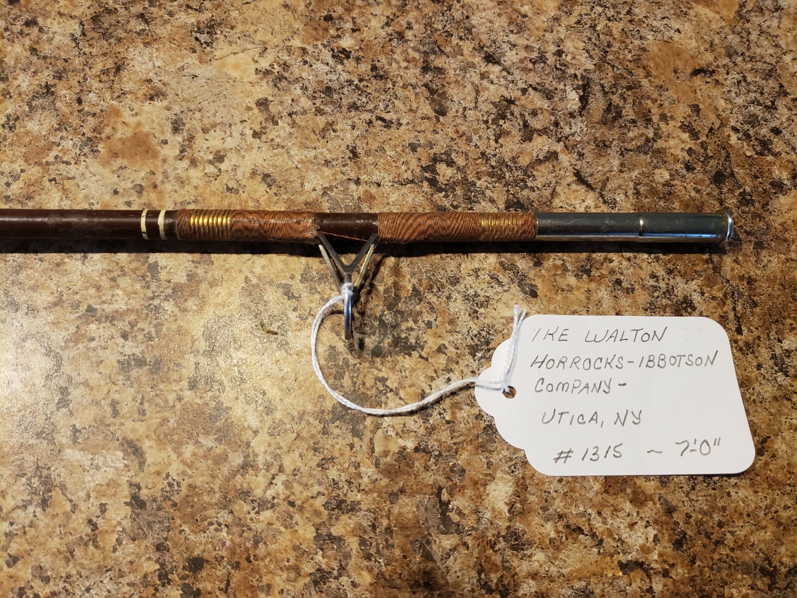 Vintage Ike Walton Horrocks - Ibbotson Fly Fishing Rod Bottom Half ...