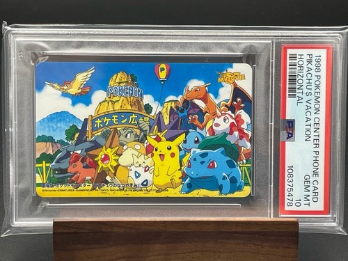 Psa10 Telephone Card Pokemon Pikachu'S Funaka Phone Quo Book Cards Etc ...