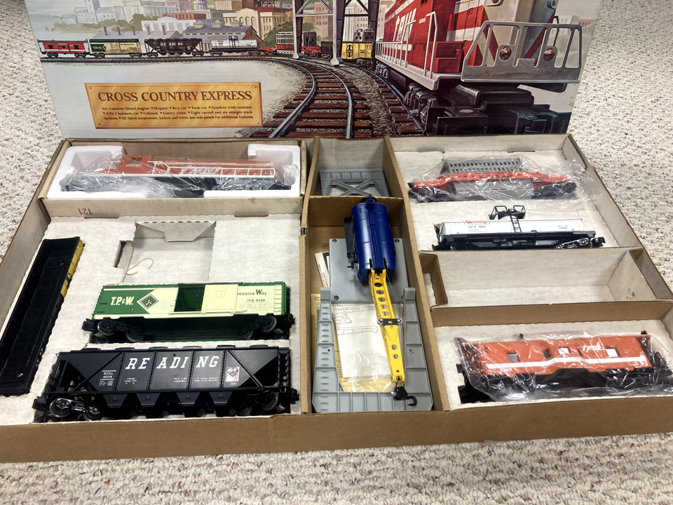 Lionel MPC Cross Country Freight Set 6-1072 | eBay