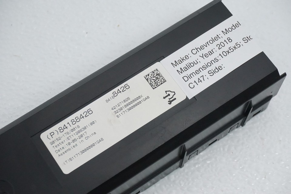 2018 CHEVROLET MALIBU TEMPERATURE CONTROL MODULE OEM 84188426 | eBay