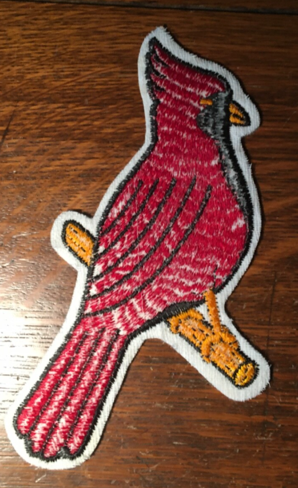 ST. LOUIS CARDINALS IRON ON EMBROIDERED PATCH MLB BASEBALL 7 INCHES ...