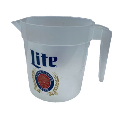 40 oz Plastic Miller Lite Pitcher | eBay
