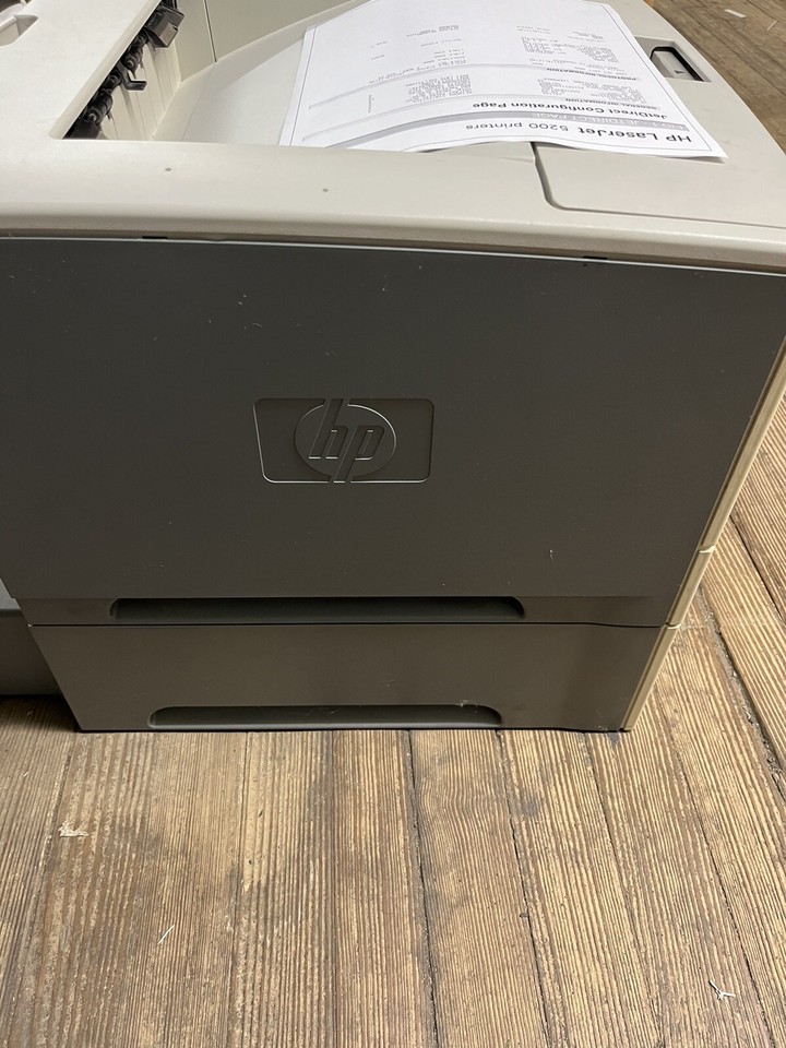 HP LaserJet 5200dtn Workgroup Laser Printer 11x17 Tabloid 882780124011 ...