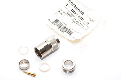 N-Stecker / Stecker von Greenpar 1-1337400-0, RG 213 / UG 21 ...