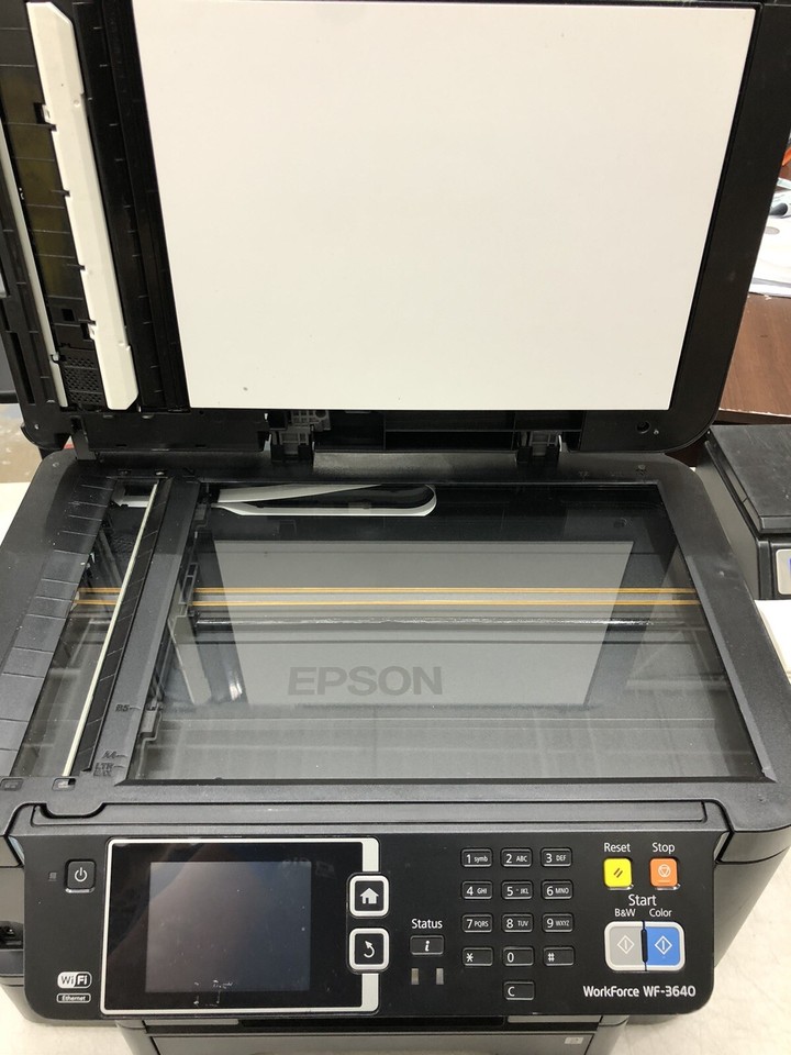 Epson WorkForce WF-3640 All-in-One Inkjet Printer - READ DESCRIPTION ...
