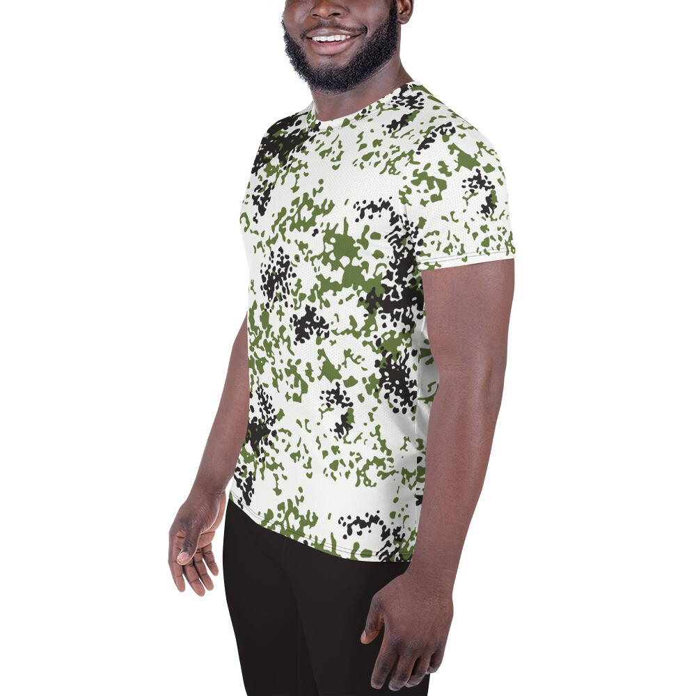 Snow flecktarn Schneetarn fleck camouflage Men's Athletic T-Shirt | eBay