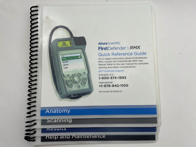 GUIDE - First Defender RMX Ahura Scientific Thermo Fisher RAMAN ...