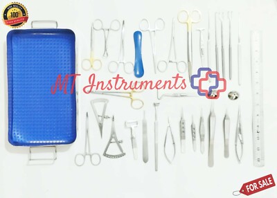 Blepharoplasty Instruments Set of 31 Pcs Ophthalmic Plastic Surgery ...