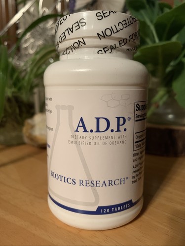Biotics Research A.D.P. ADP 120 Tablets Emulsified Oregano Oil GI ...