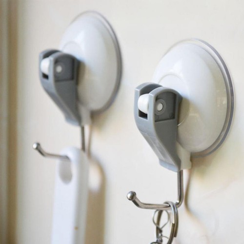 Hook Wall Powerful Suction A Vacuum Cup Hooks Strong Towel Hanger Heavy ...