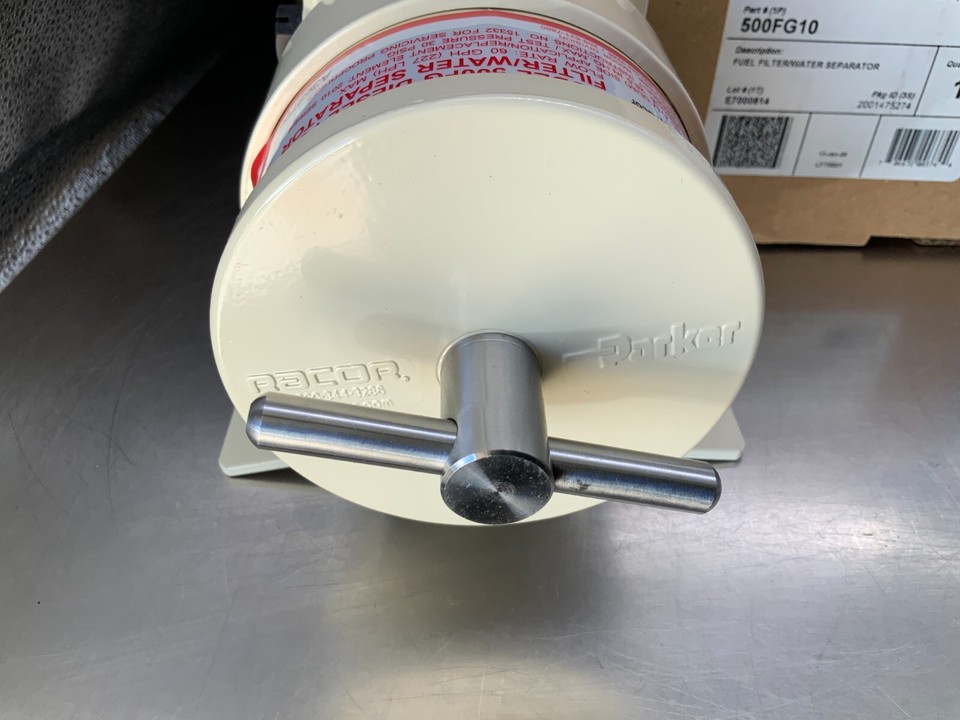 Parker 500FG10 Deisel Fuel Filter/ Water Separator, Racor 500FG | eBay