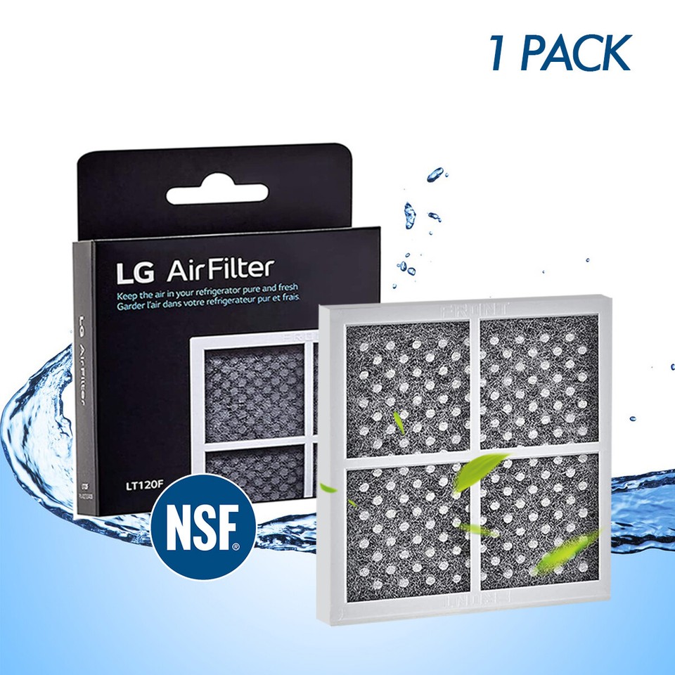 1/2/3/4 Pack LG LT120F Fresh Air 6 Month Replacement Refrigerator Air ...