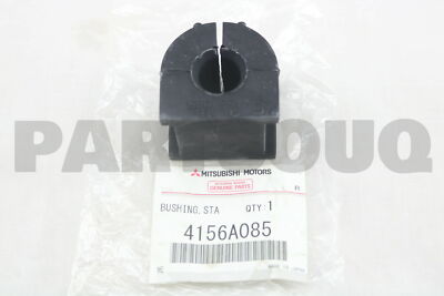 4156A085 Genuine Mitsubishi BUSHING,RR SUSP STABILIZER | eBay