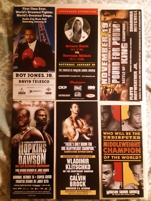 Floyd Mayweather Roy Jones Bernard Hopkins Arturo Gatti Klitschko ...