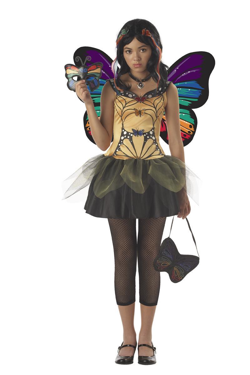 Strangeling Butterfly Masquerade Fairy Tween Costume | eBay