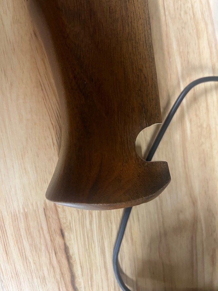 Theoben rapid 7 stock MK 1 modified to fit DR Bob quick fill and gauge ...