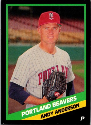 Allan Anderson 1988 CMC Portland Beavers #1 Portland Beavers | eBay