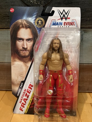Mattel 2025 WWE Main Event Series 157 Nathan Frazer Figure Red Chase ...