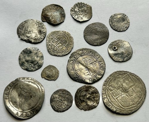 Group Of Medieval Hammered Silver Coins. | eBay UK