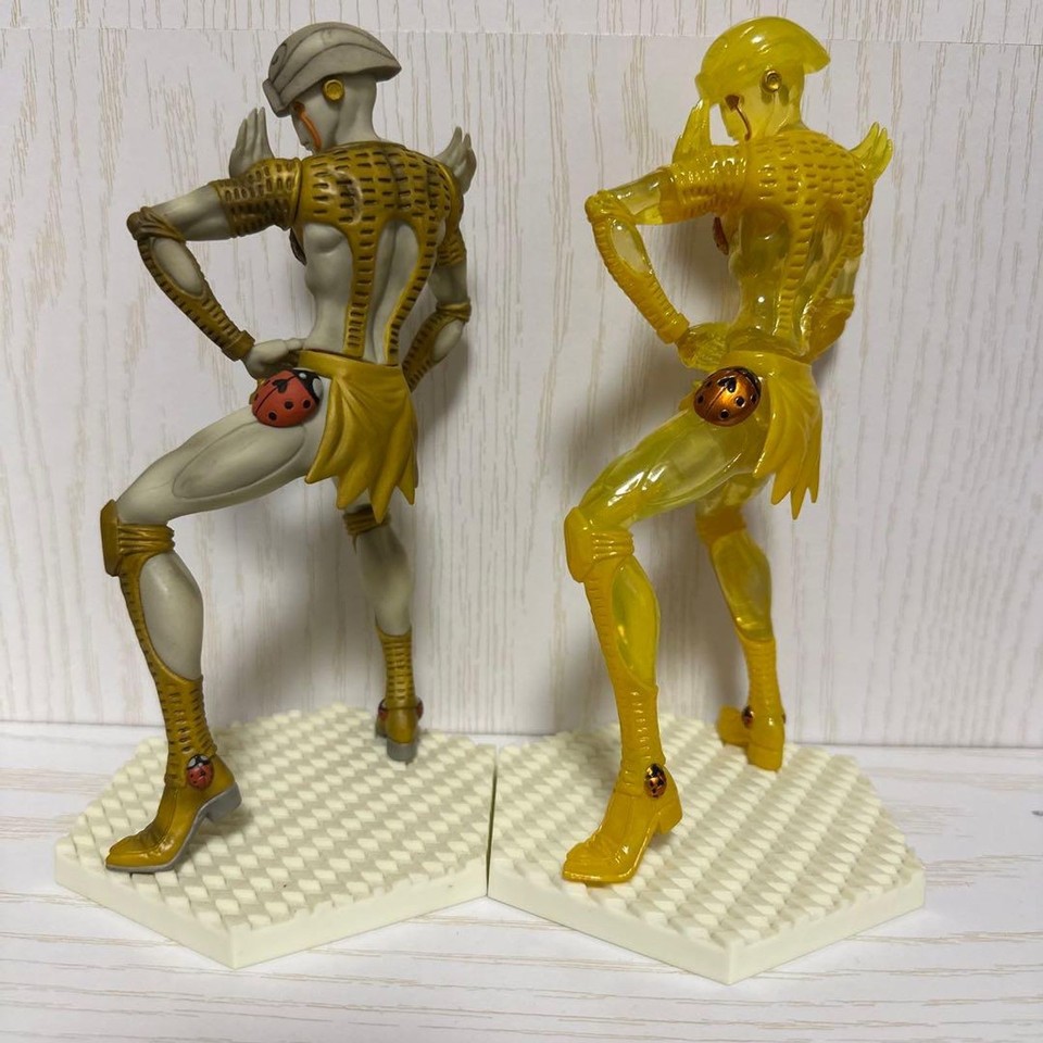 JoJo's Bizarre Adventure Gold Experience Figure Set 2 Clear Painted ...