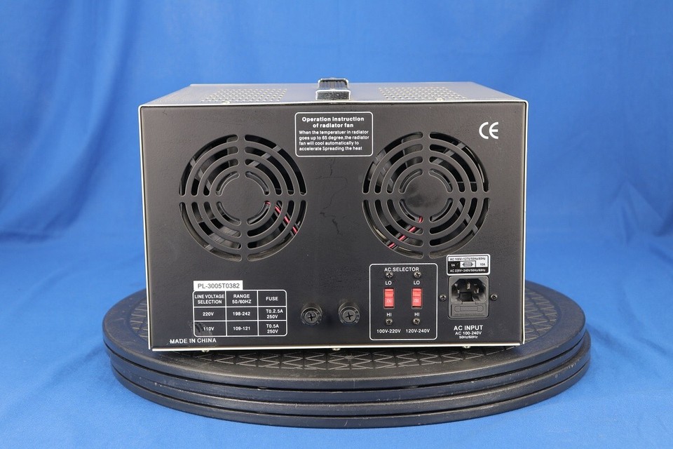 Protek PL-3005T Power Supply DC 30V/5A dual CH, 5V/3A fixed single CH ...