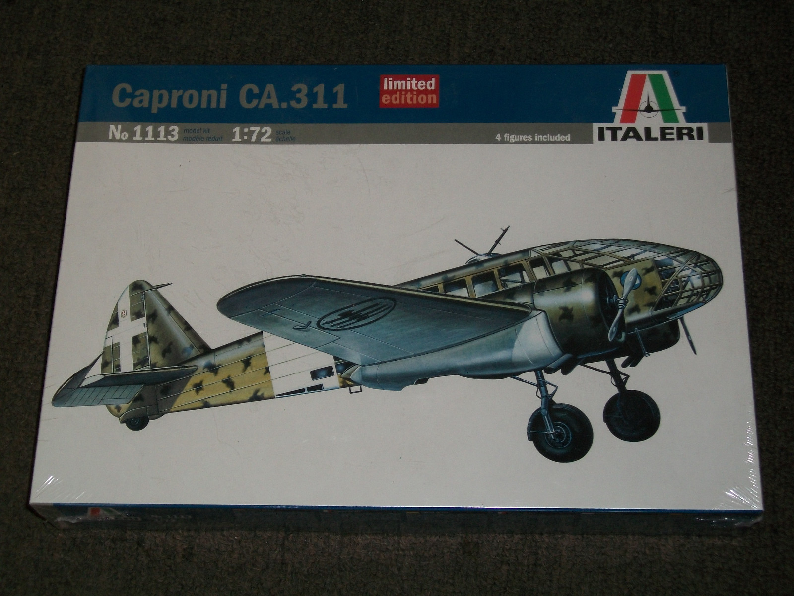 Italeri 1/72 Scale Caproni CA.311 - Limited Edition - Factory Sealed | eBay