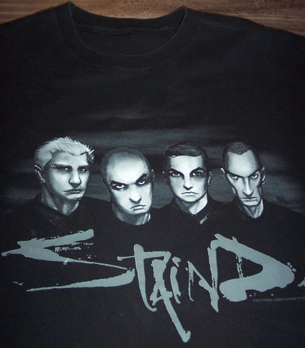 Staind Band Members Black T-Shirt Cotton Full Size S-5XL | eBay