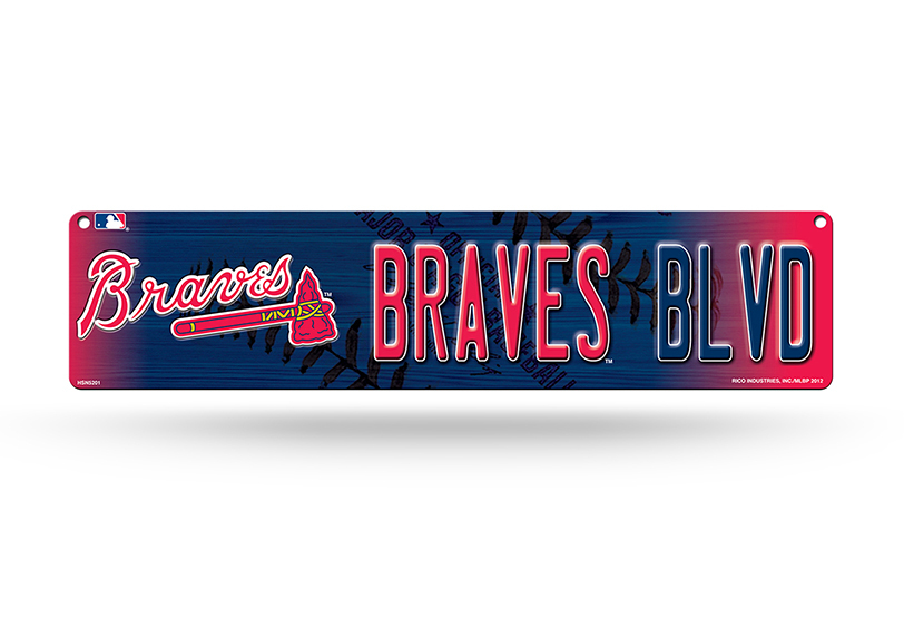 MLB Baseball Plastic Street Sign 3.75" x 16" - Pick your team!! | eBay