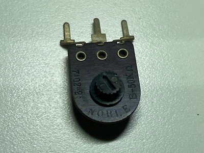 Brand New Vintage Noble 50k Ohm Potentiometer Electronics Repair | eBay