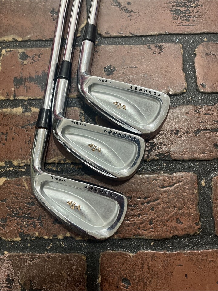 MacGregor VIP Tourney V-FOIL Forged Iron Set 3-PW, 58 Degree Wedge RH ...