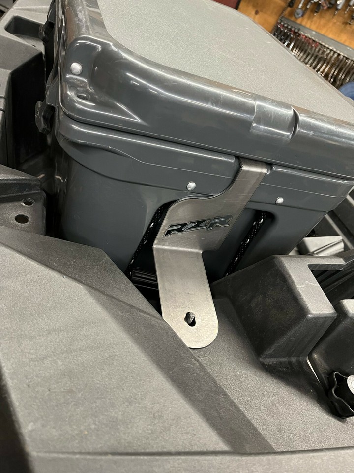 Cooler Brackets for Yeti 35 Polaris RZR Mounts RZR logo XP1000 (USA ...