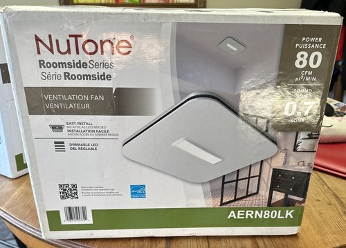 NuTone 80 CFM Roomside Series Bathroom Exhaust Fan With Light Model ...