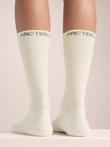 Arc’teryx Merino Wool Mid Sock - White - Size Large - NEW Ships From ...