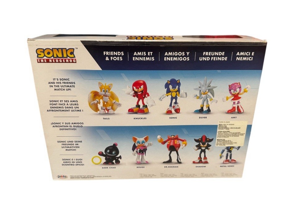 sonic the hedgehog 2.5 Pack 10, Silver Dark Chaos Amy Shadow Rogue ...