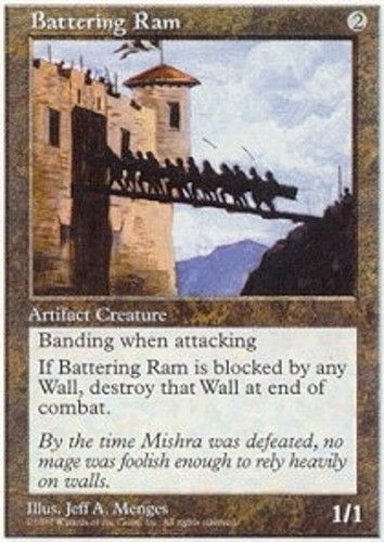 MTG: Battering Ram [Moderately Played] 5th Edition Magic the Gathering ...