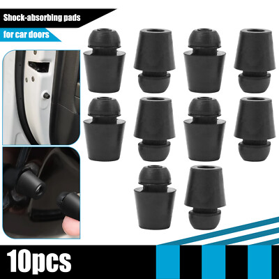 10Pcs Universal Car Door Bumper Dampers Buffer Pad Anti Shock Bump Stop ...