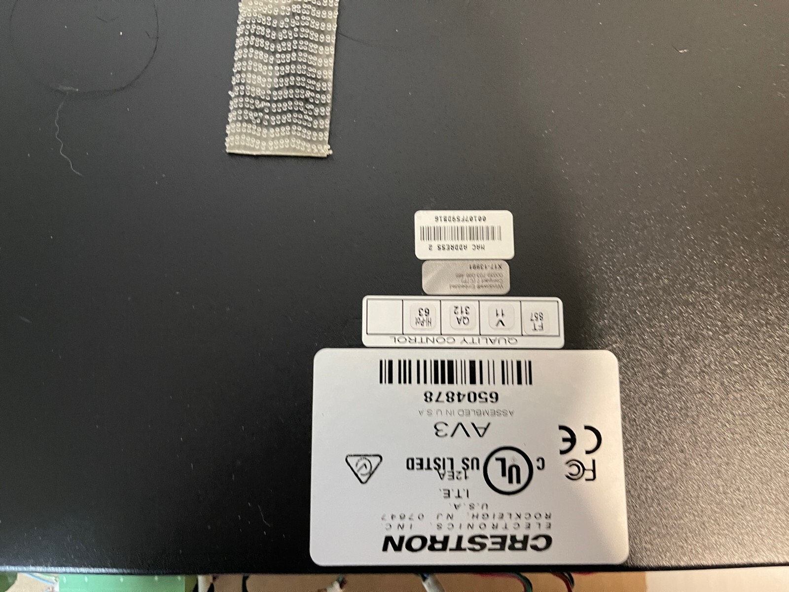 USED CRESTRON AV3 6504878 Advanced Control Processor with power cord (S ...