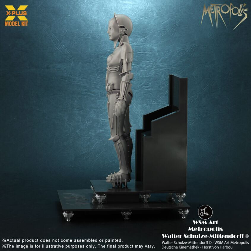 Metropolis Maschinenmensch Maria 1:8 Scale Model Kit Figure X-PLUS ...