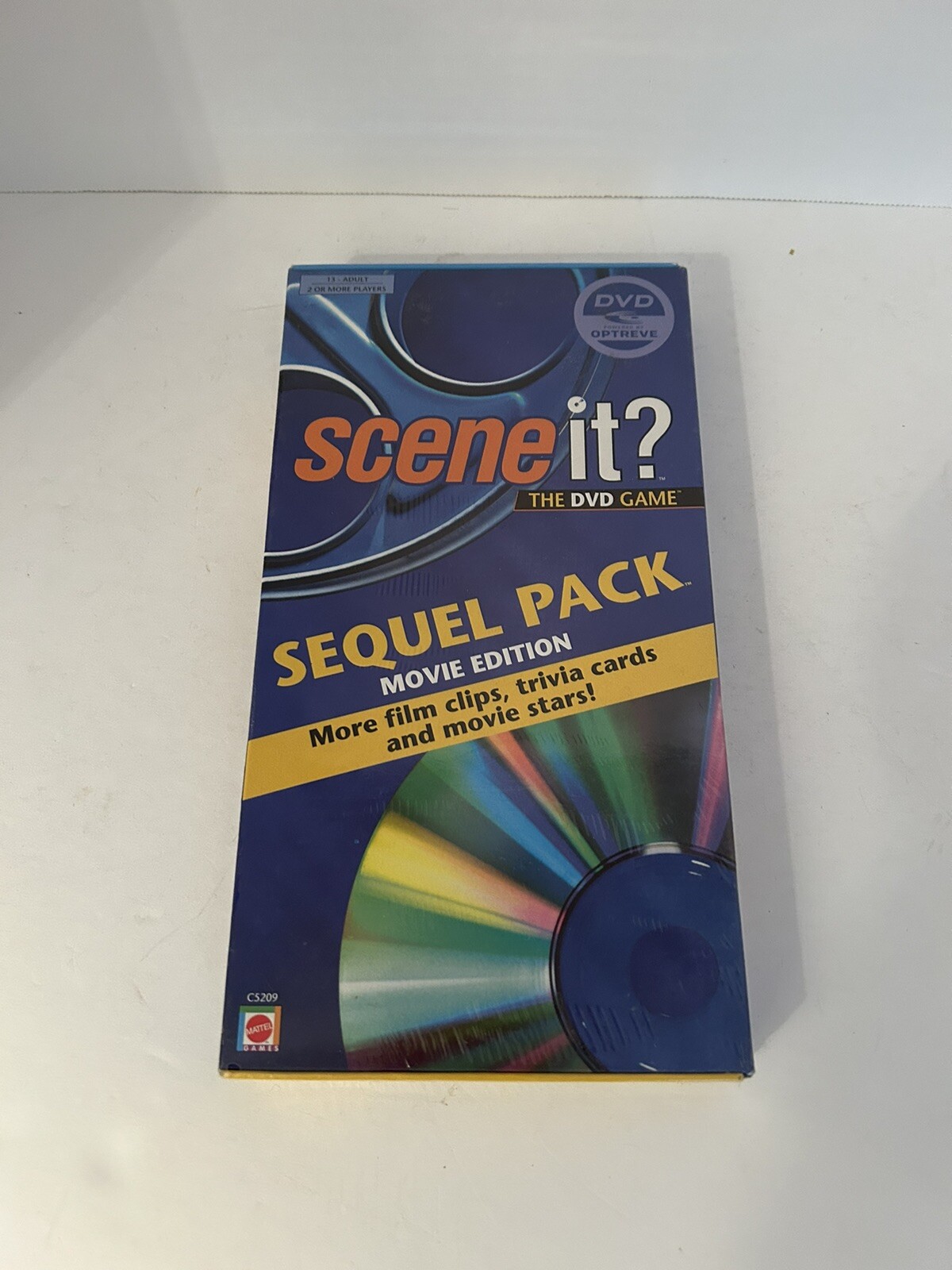 New & Sealed Scene It The DVD Game Sequel Pack Movie Edition 1 DVD ...