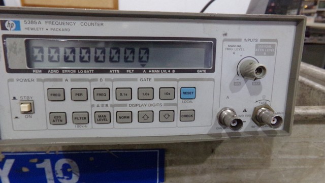 Hewlett Packard HP 5385A Frequency Counter 10hz to 1ghz for sale online ...