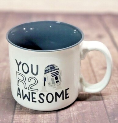 Large Star Wars Coffee Mug You R2 Awesome Ceramic 18oz R2D2 Licensed ...