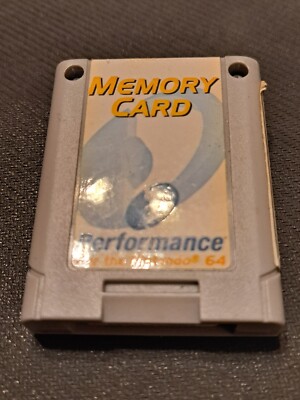 Nintendo 64 N64 Memory Card by Performance Model P-302 | eBay