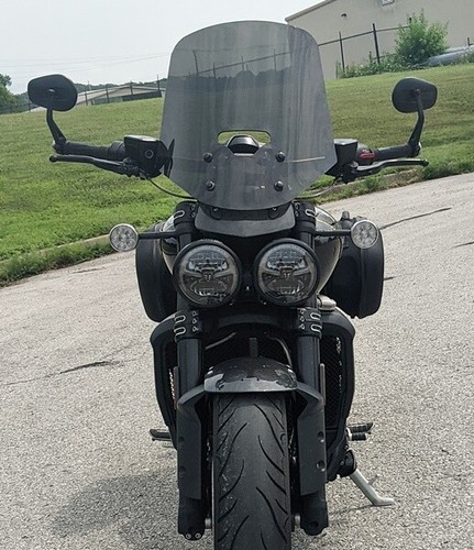 Calsci Tinted Shorty Windshield for Triumph Rocket 3 | eBay