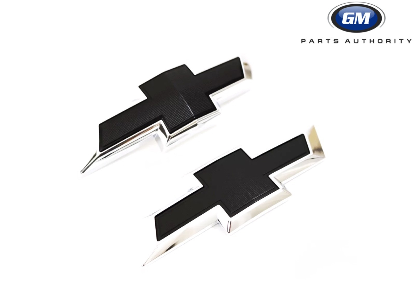 2016-2023 Chevrolet Camaro Front & Rear Black Bowtie Emblems 84219485 ...