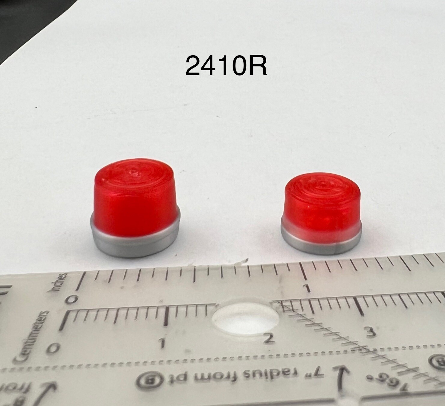 2 Pack 1/24 25 27 LED Ready Michigan State Police Red Beacon Lightbar ...